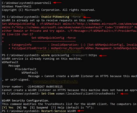 WinRM Penetration Testing