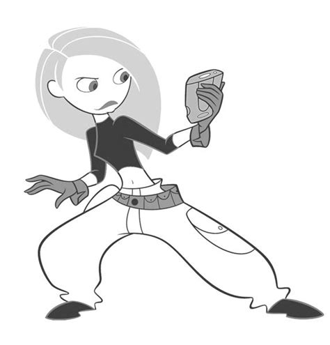 Kim Possible Coloring Pages