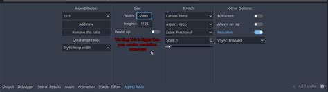 Easy Aspect Ratio Godot Asset Library
