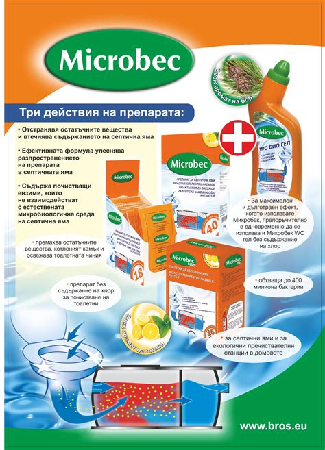 ПРЕПАРАТИ ЗА СЕПТИЧНИ ЯМИ Ecodom Bg