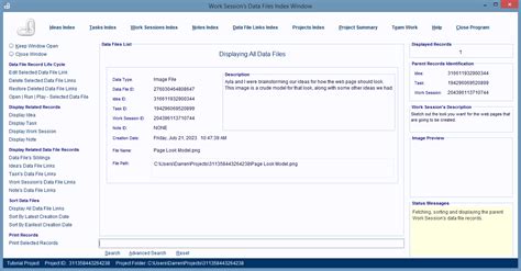 Linking Computer Files To Database Records