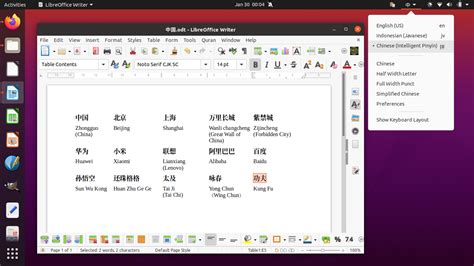 How To Setup Ubuntu Computer For Chinese Writing Input