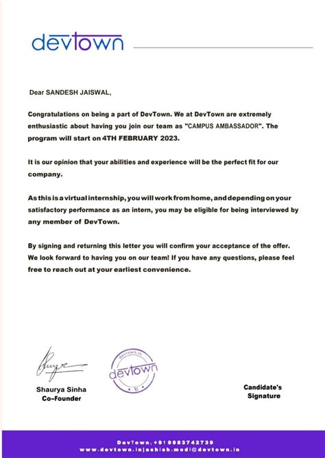 Sandesh Jaiswal On Linkedin Devtown Devtown Campusambassador Opportunity