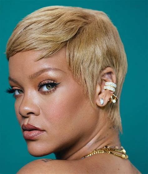 Esse Corte De Cabelo Curto O Favorito Da Rihanna Steal The Look