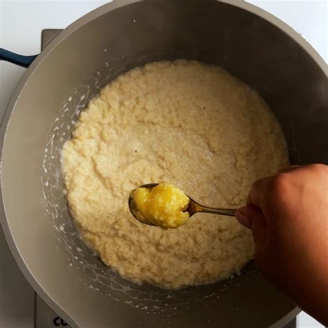 Creamy Farine Cassava Grits Metemgee