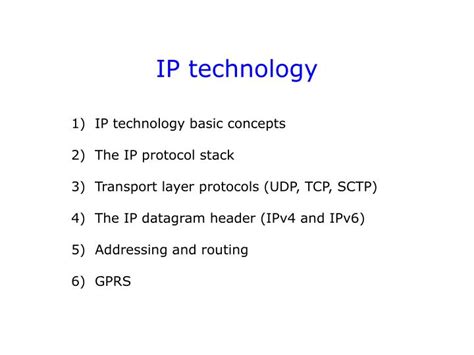 PPT IP Technology PowerPoint Presentation Free Download ID
