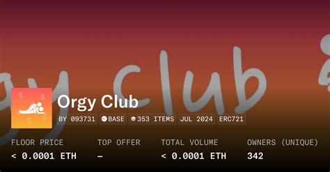 Orgy Club Collection Opensea