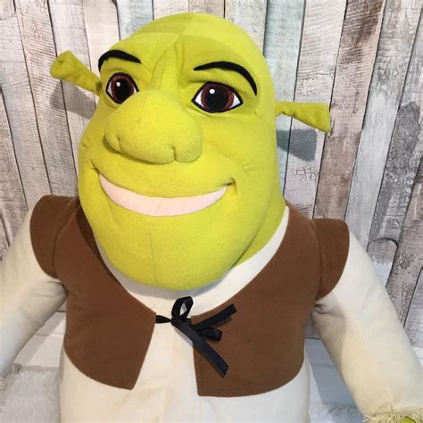 Hasbro Dreamworks Shrek 2 Jumbo Plush Shrek 24 Plush Stuffed Animal
