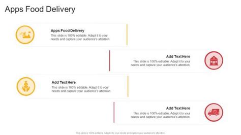 Delivery App Food PowerPoint Presentation And Slides PPT Presentation SlideTeam