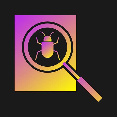 Debugging Vector Icon 23770646 Vector Art At Vecteezy
