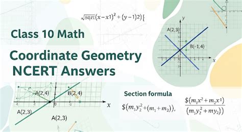 Class 10 Math Ch 7 Coordinate Geometry Ex 7 1 Solution