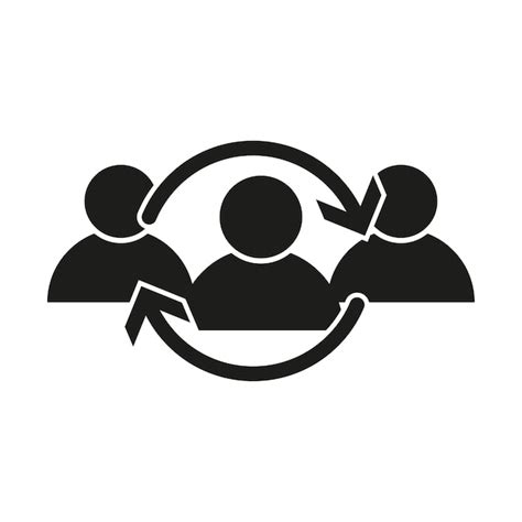 Premium Vector Customer Icon Customer Retention Sign Returning Clients Icon Vector