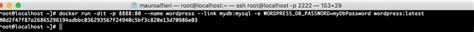 Wordpress Mysql Docker Containers Mauro Alfieri Informatica Docker