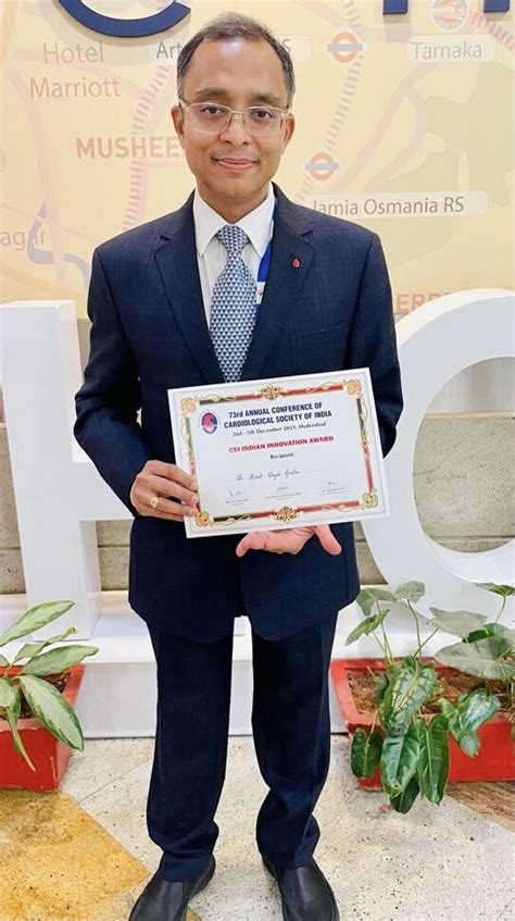 Dr Mohit Gupta On Linkedin Best Innovation Award In Cardiology Csi