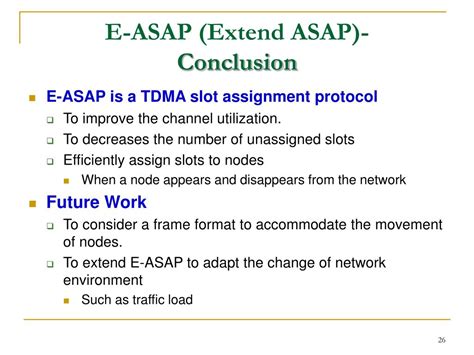 Ppt An Adaptive Tdma Slot Assignment Protocol In Ad Hoc Sensor Networks Powerpoint