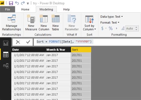 solved sorting a date table chronologically microsoft fabric community