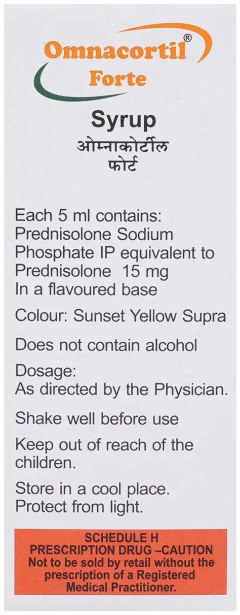 Pred Forte Prednisolone Syrup Silk Pharmacy
