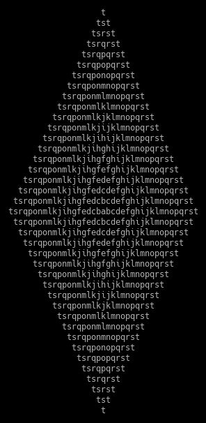 Código de Python Rombo de letras