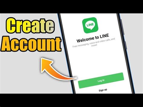How To Create A New Line Account Line Register Phone Number Youtube