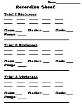 Mean Median Mode And Range By Angela Owens Teachers Pay Teachers