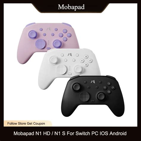 MOBAPAD N S N HD G Wireless Bluetooth Game Controller With Hall Effect Joystick Gamepad