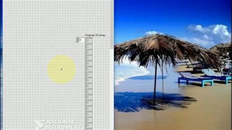 How To Reverse Order Of Elements Of A 1 D Array In Labview Youtube