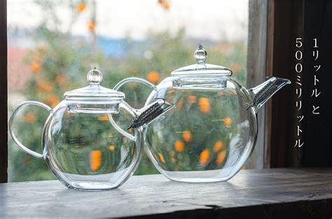 楽天市場ティーポット ガラス 1000ml 紅茶 ポット 茶器 耐熱 ガラス茶和家 木村園 楽天市場店