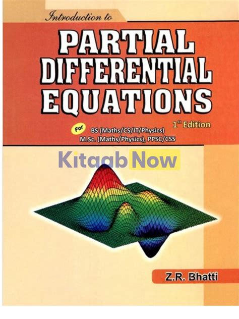 Partial Differential Equations Kitaabnow