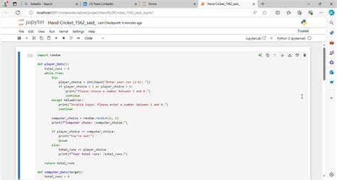 Said Ummer Shaji Kp On Linkedin Handcricket Cricket Fungames