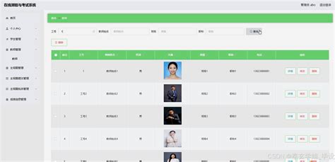 Springboot毕设 在线测验与考试系统 程序论文 Csdn博客