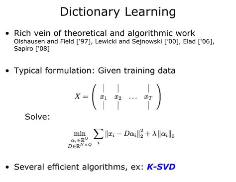 Ppt Learning Measurement Matrices For Redundant Dictionaries