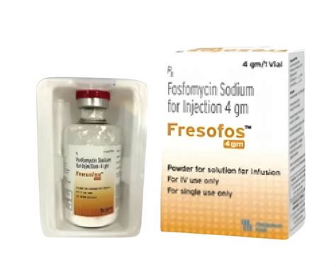 4gm Fosfomycin Sodium Injection At 500 Vial Pharmaceutical Injections In Nagpur ID