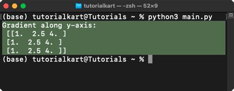 Numpy Gradient Gradient Of N D Array