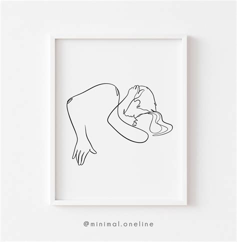 Erotic Line Art Erotic Line Drawing Sex Pose Illustration Masturbation Mature Content