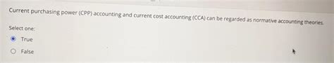 solved current purchasing power cpp accounting and current