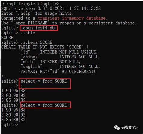 玩转sqlite4：sqlite数据插入与查看 技术阅读 半导体技术