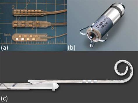 A Typical Two Column Spinal Cord Stimulation Paddle Electrode Arrays Download Scientific