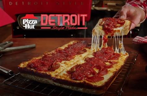 Pizza Hut Detroit Style Pizza Commercial