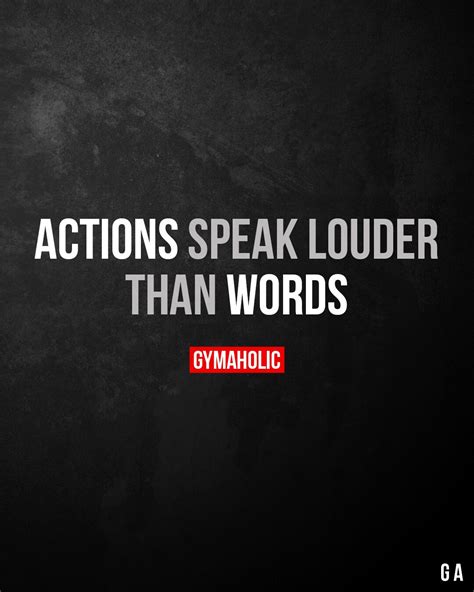 Actions Speak Louder Gymaholic App