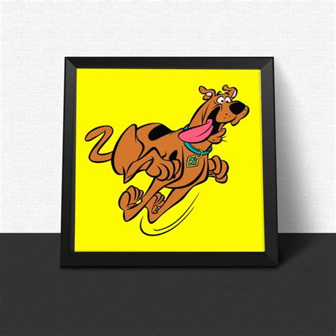 Quadro Scooby Doo Elo7 Produtos Especiais