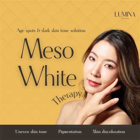 Meso White Therapy Lumina Medspa