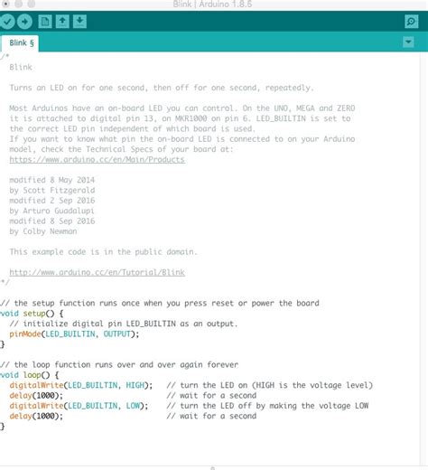 Installing Arduino IDE Blinking An LED And GitHub Libraries Element Community