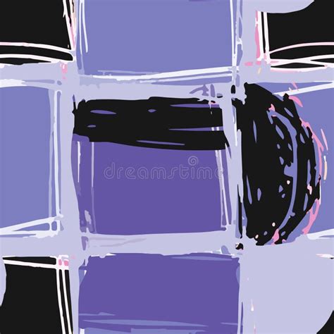 Abstract Hand Drawn Background The Geometric Pattern Features Shapes And Shades In Blue And