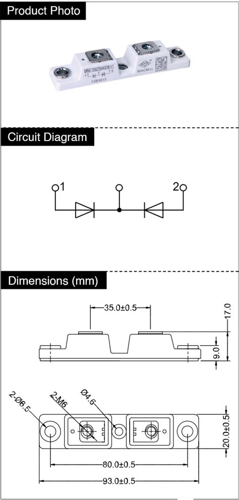 Fast Diode Module Efficient International Technology