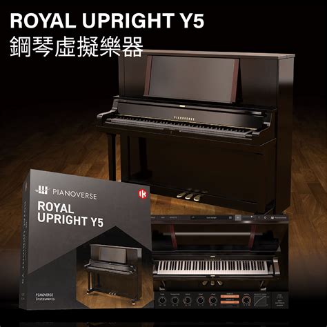 Ik Multimedia Pianoverse Royal Upright Y5 鋼琴虛擬樂器