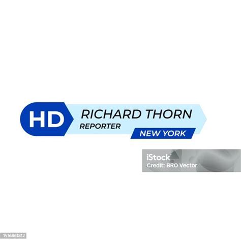 방송 화면 막대 헤더 현대 속보 배너 벡터 일러스트레이션 텔레비전 하단 인터페이스 및 대시 보드 라인 개념 0명에 대한 스톡 벡터 아트 및 기타 이미지 Istock