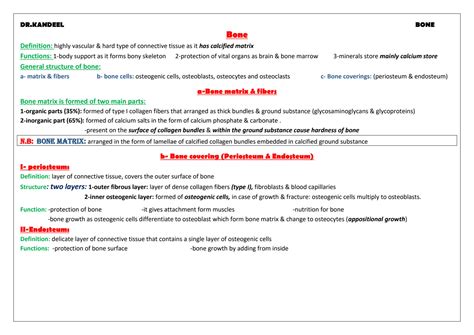 Solution Bone Classification Of Bone Cancellous Spongy Bone
