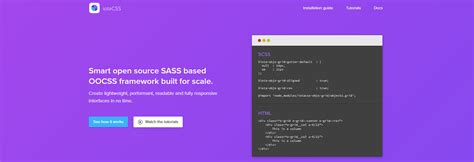 9 Exciting Open Source Sass Frameworks Web Designer Depot