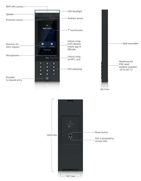 Ubiquiti UniFi Door Access Intercom для современных зданий
