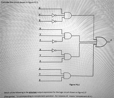 Solved Consider The Circuit Shown In Figure P22 X 7 X Y Z X Y Z X Figure P22 Which Of The
